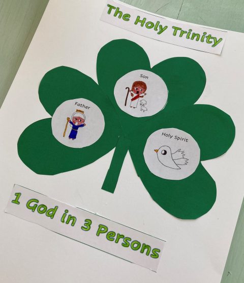 Saint Patrick’s Day Holy Trinity Craft|Sparkles and Sprinkles