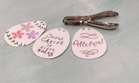 Easter Egg Garland Craft|Sparkles and Sprinkles